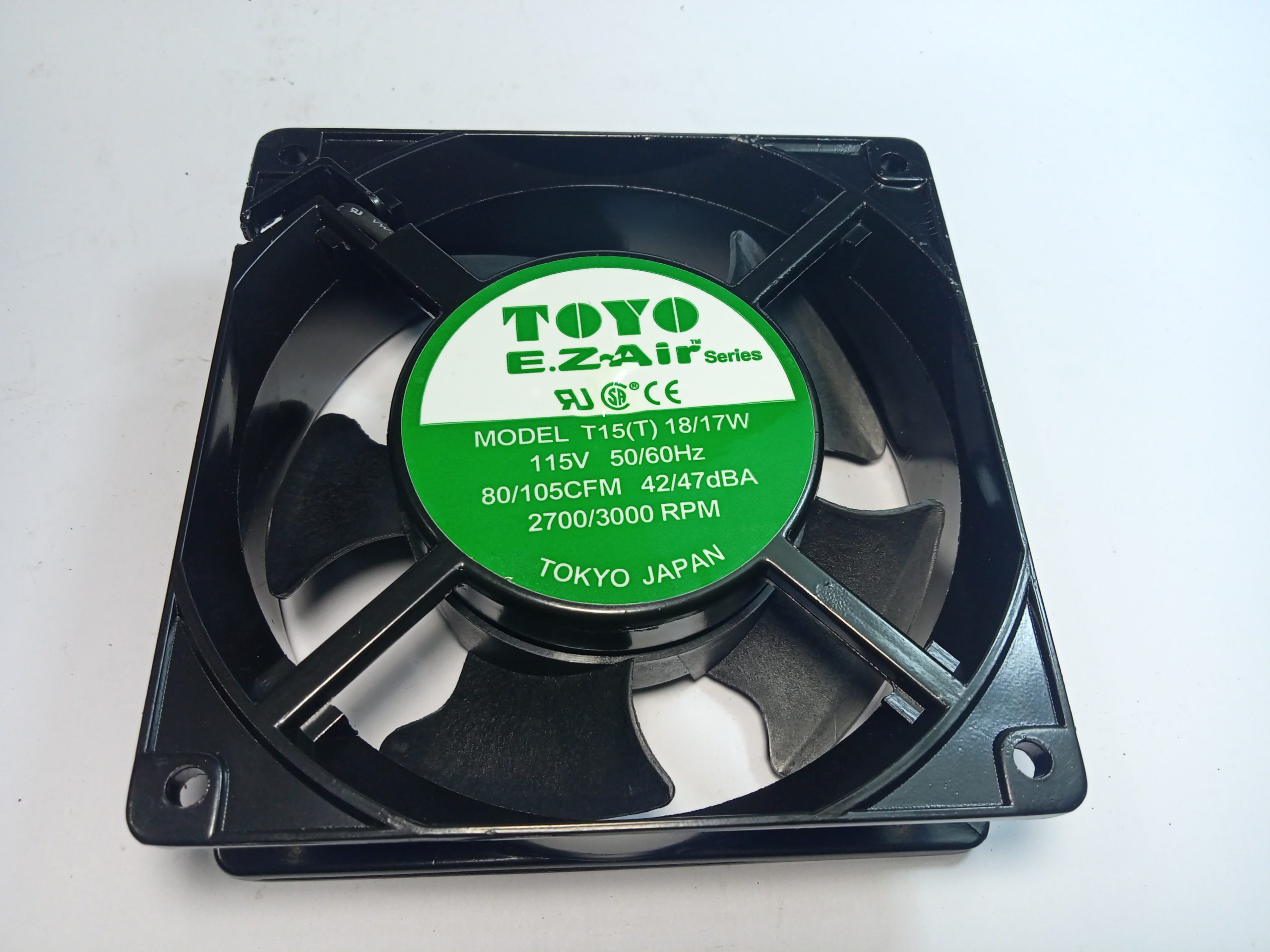 Toyo 4" Cooling Blower Fan 110 V AC 18W 1122 - factoryelectric.com.bd